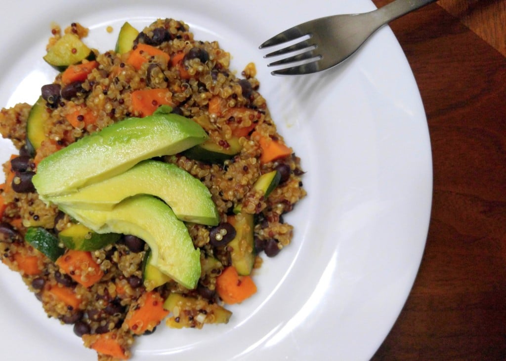 One Pot Vegetable Quinoa | Earth Powered Family