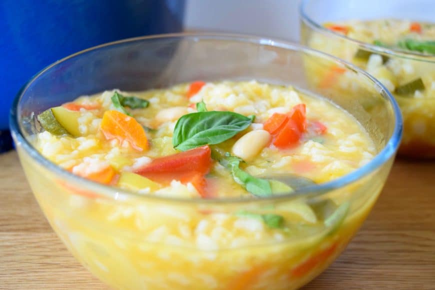 Cold Milanese Summer Soup | Earth Powered Family