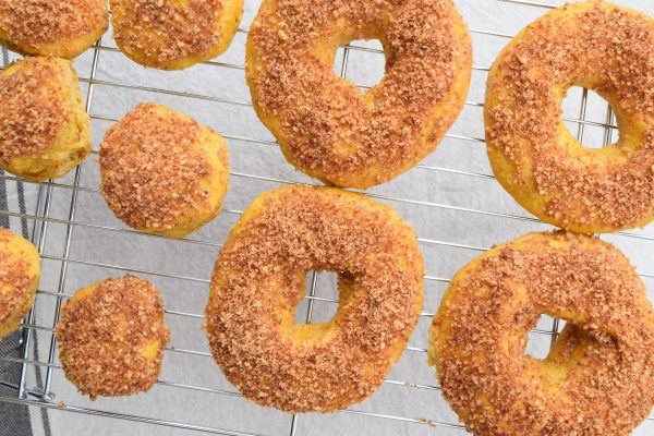 Walnut Crusted Butternut Squash Donuts | Earth Powered Family