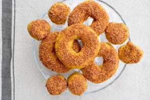 Walnut Crusted Butternut Squash Donuts | Earth Powered Family