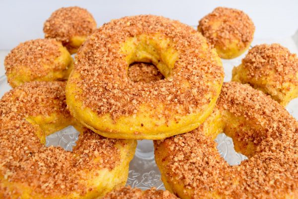 Walnut Crusted Butternut Squash Donuts | Earth Powered Family
