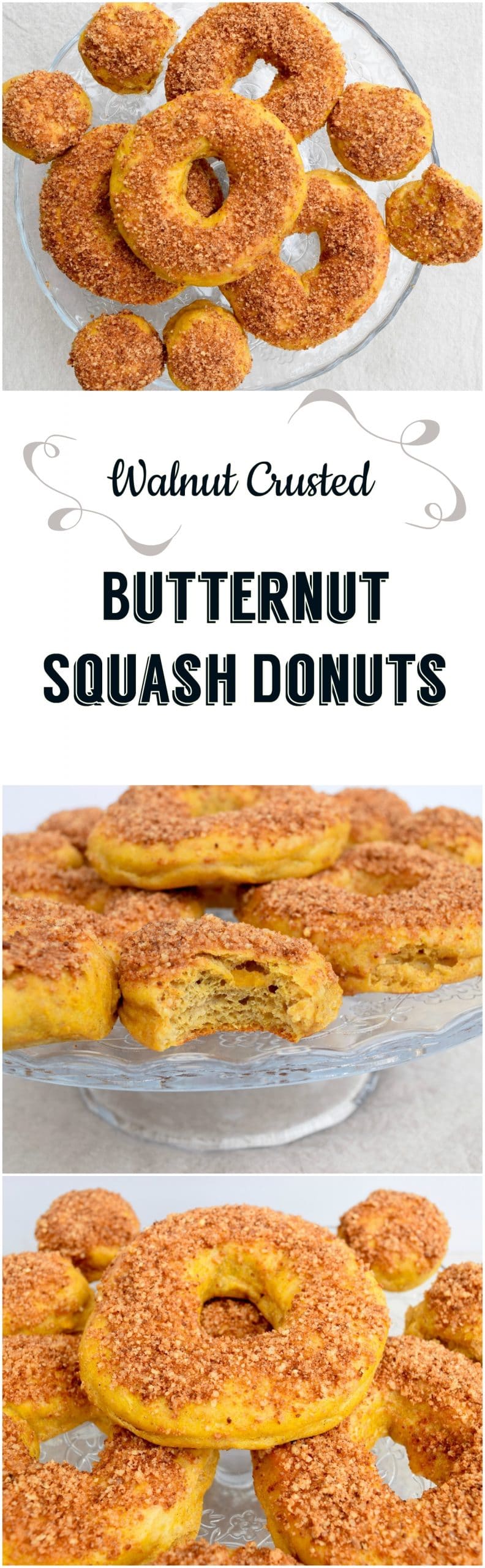 Walnut Crusted Butternut Squash Donuts | Earth Powered Family