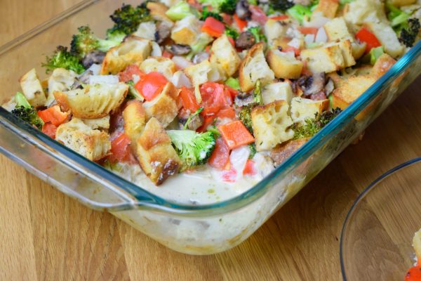 Vegetable Strata | Earth Powered Family