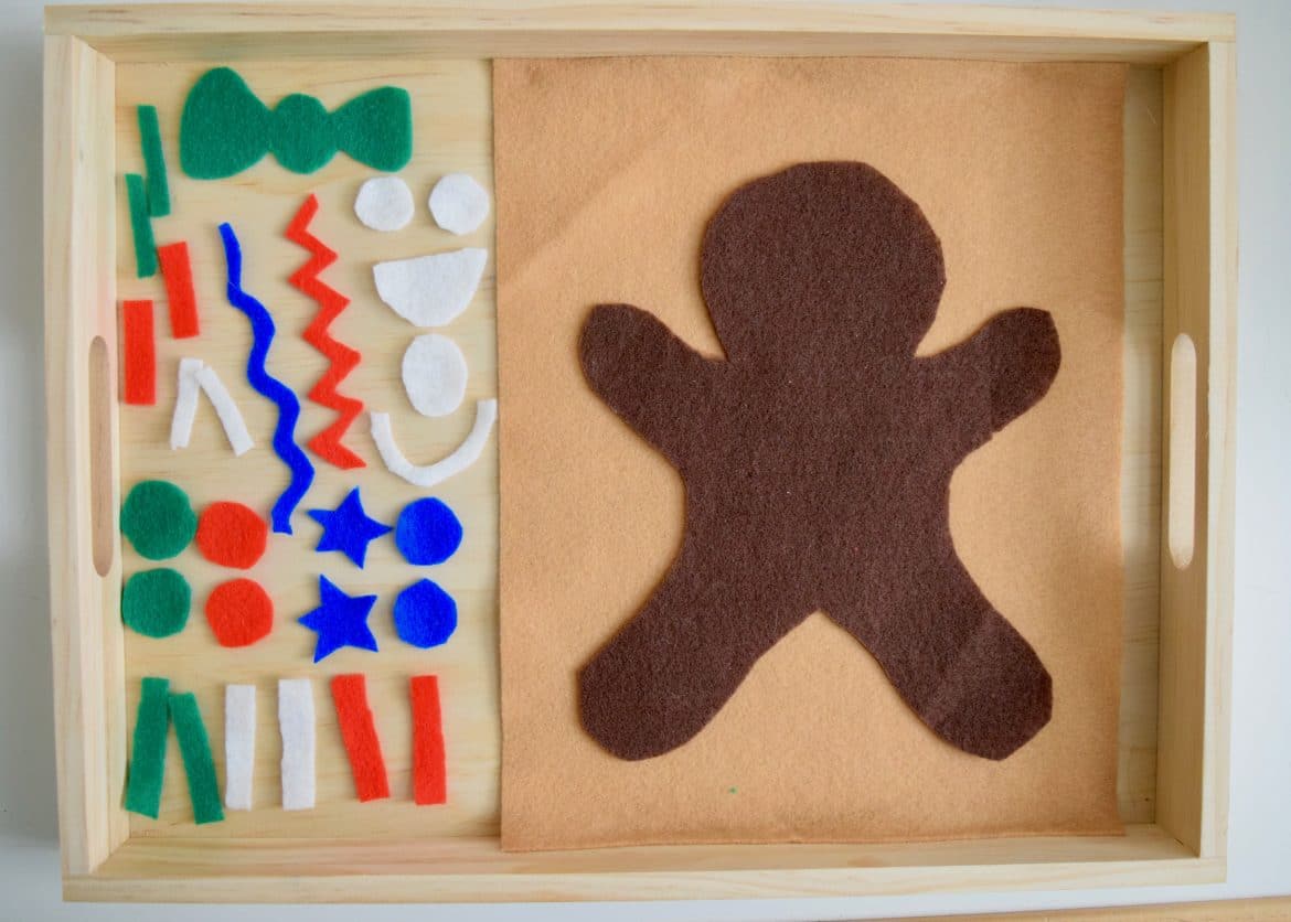 Felt Gingerbread Men | Earth Powered Family