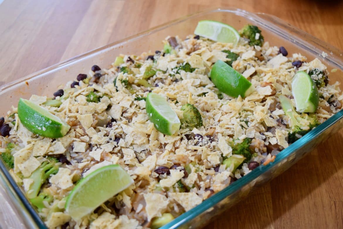 Black Bean and Rice Casserole | Earth Powered Family