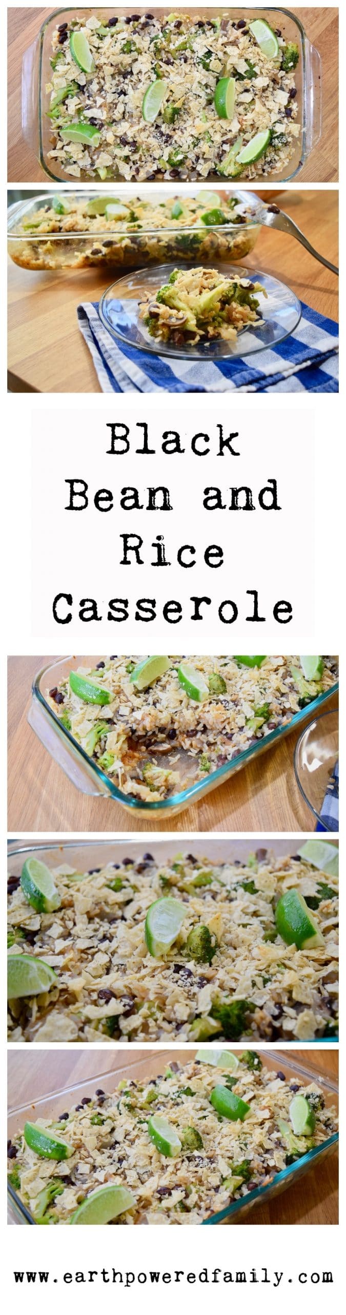 Black Bean and Rice Casserole | Earth Powered Family